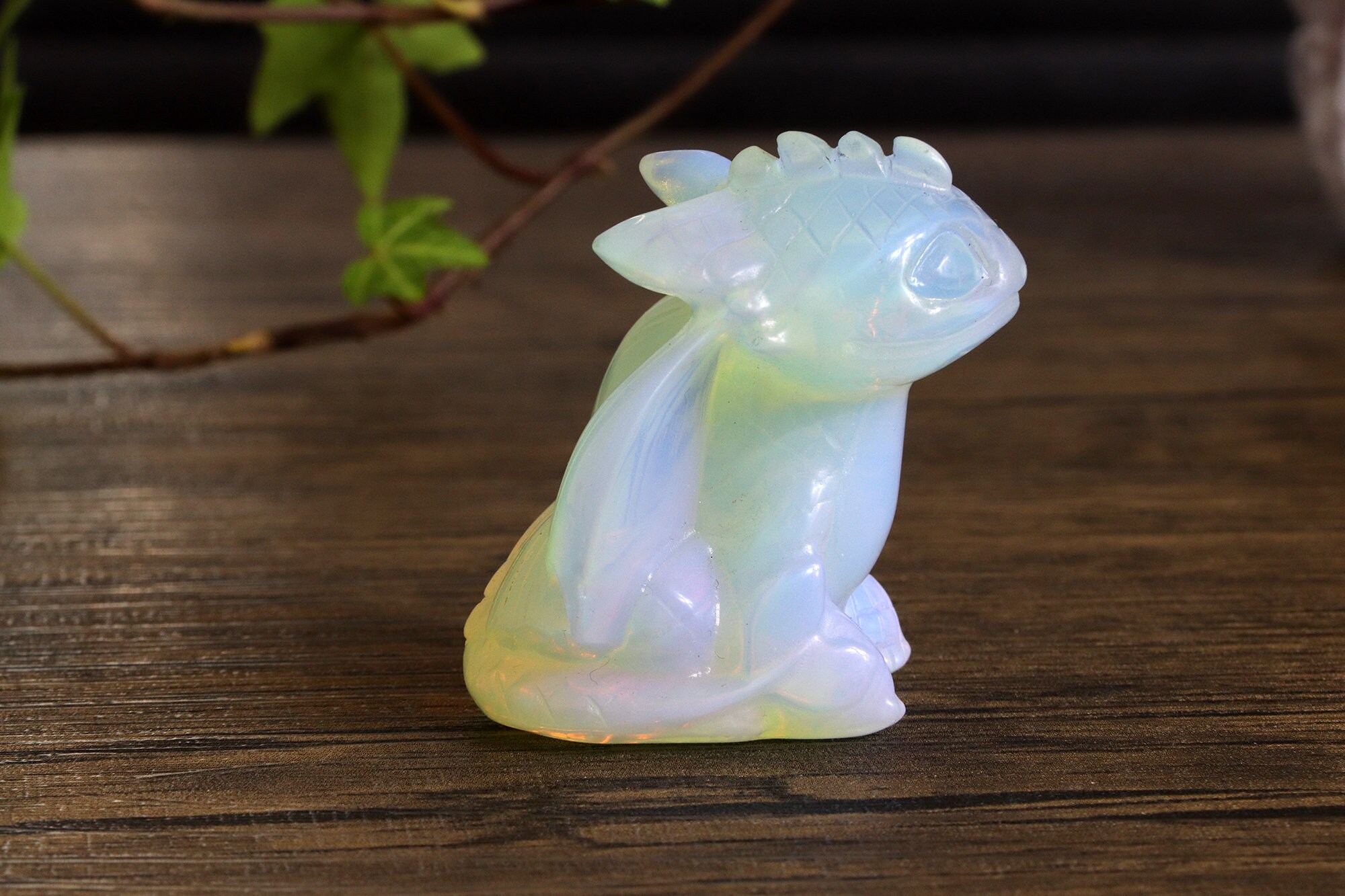 2'' Opal carved Cartoon Animal Figure-Synthetic Opal | Etsy