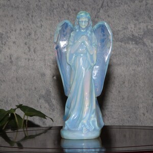 4.3'' Synthetic Opal Carved Angel, Angel Statue, Angel Gift, Angel ...
