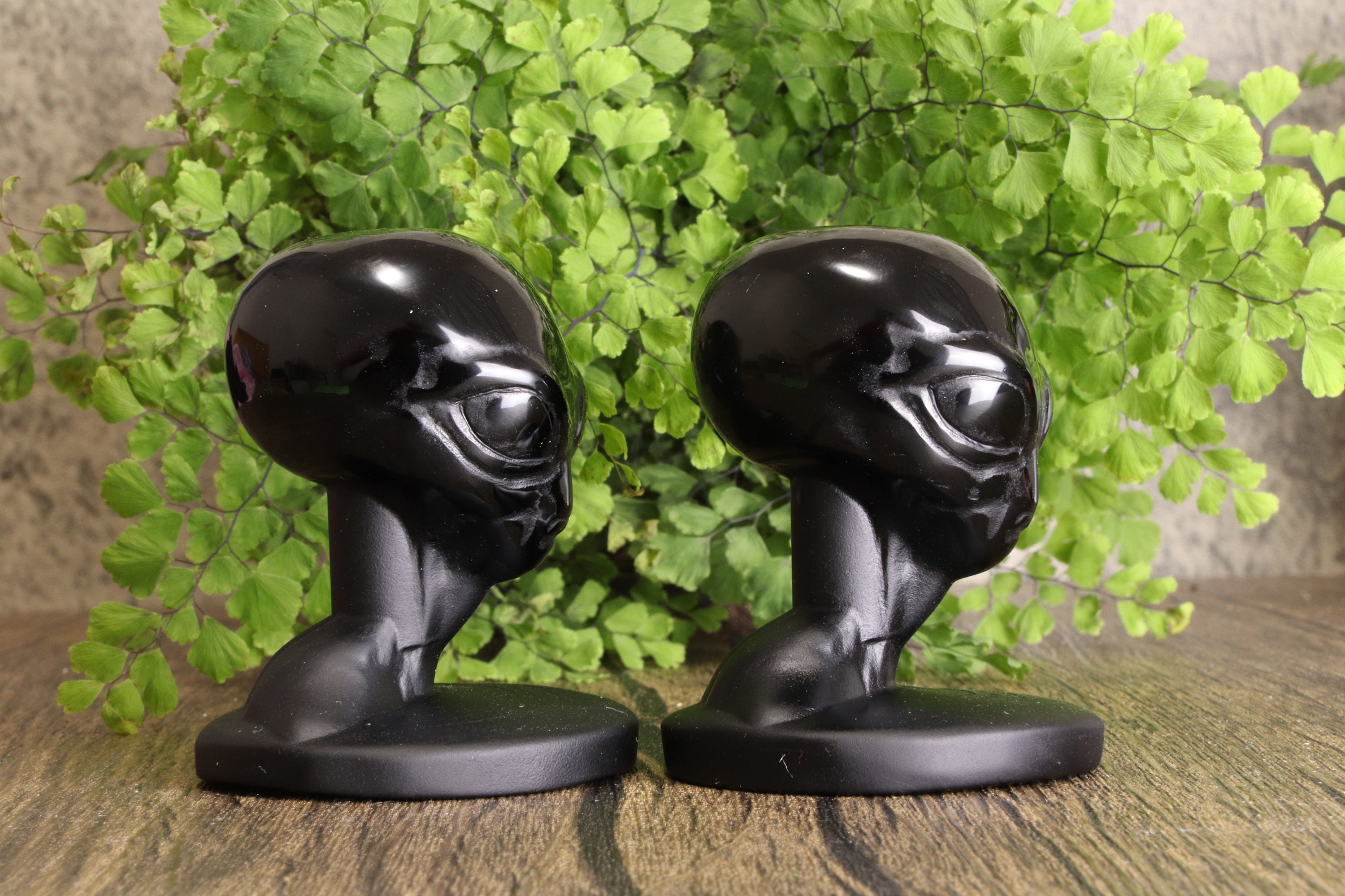 Obsidian Carving Alien Head Alien Sculpture Hand Carving - Etsy