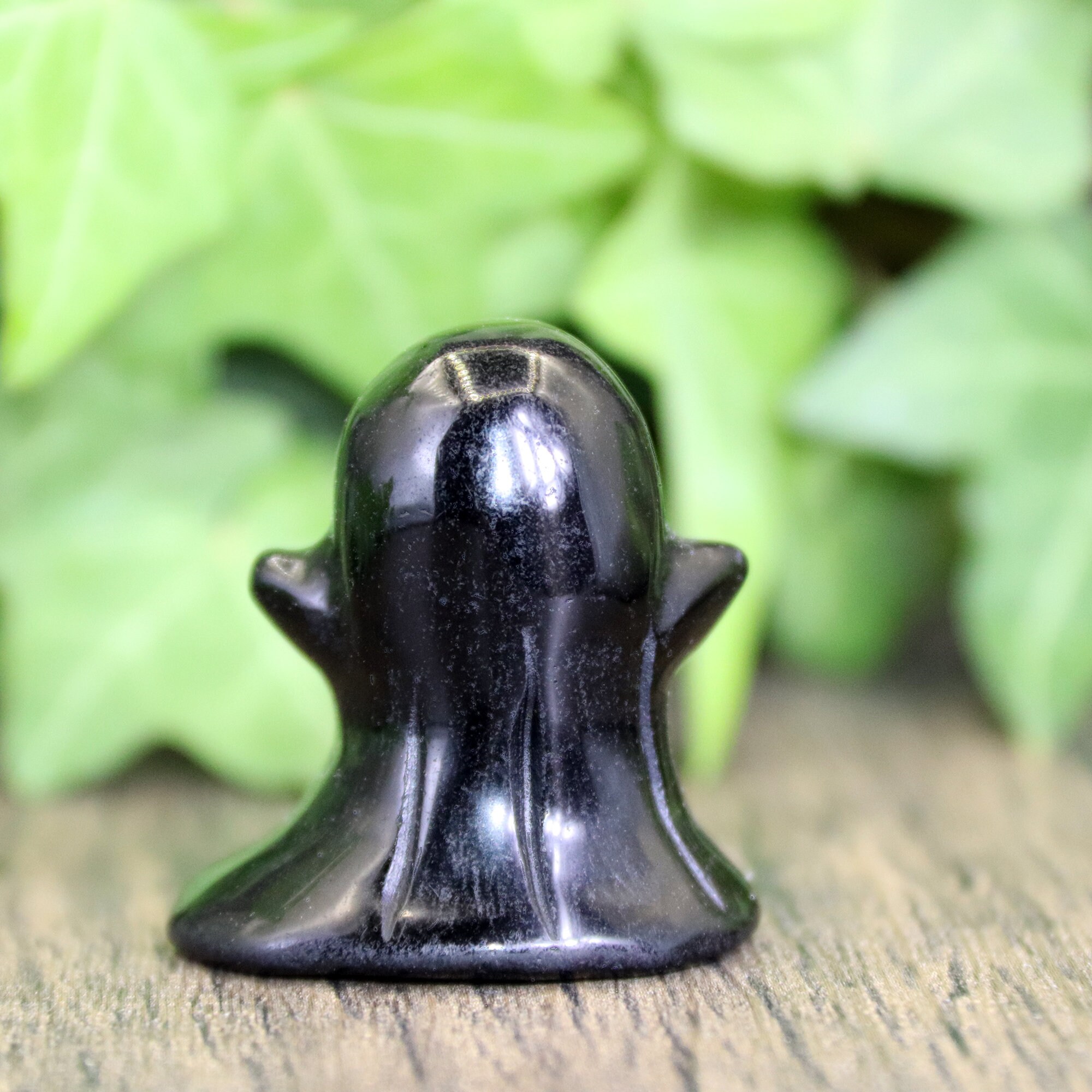 Full Polished Obsidian Ghost - Halloween Ghost Gifts - Halloween Gifts ...