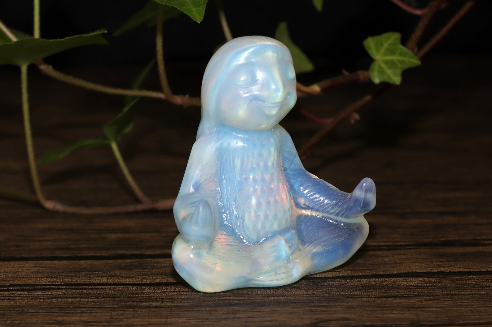 2'' Opal Carved Sloth-hand Carving Cartoon Animal | Etsy