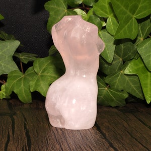 3'' Rose Quartz Female Body/model Hand Carving Female Statue Rose ...