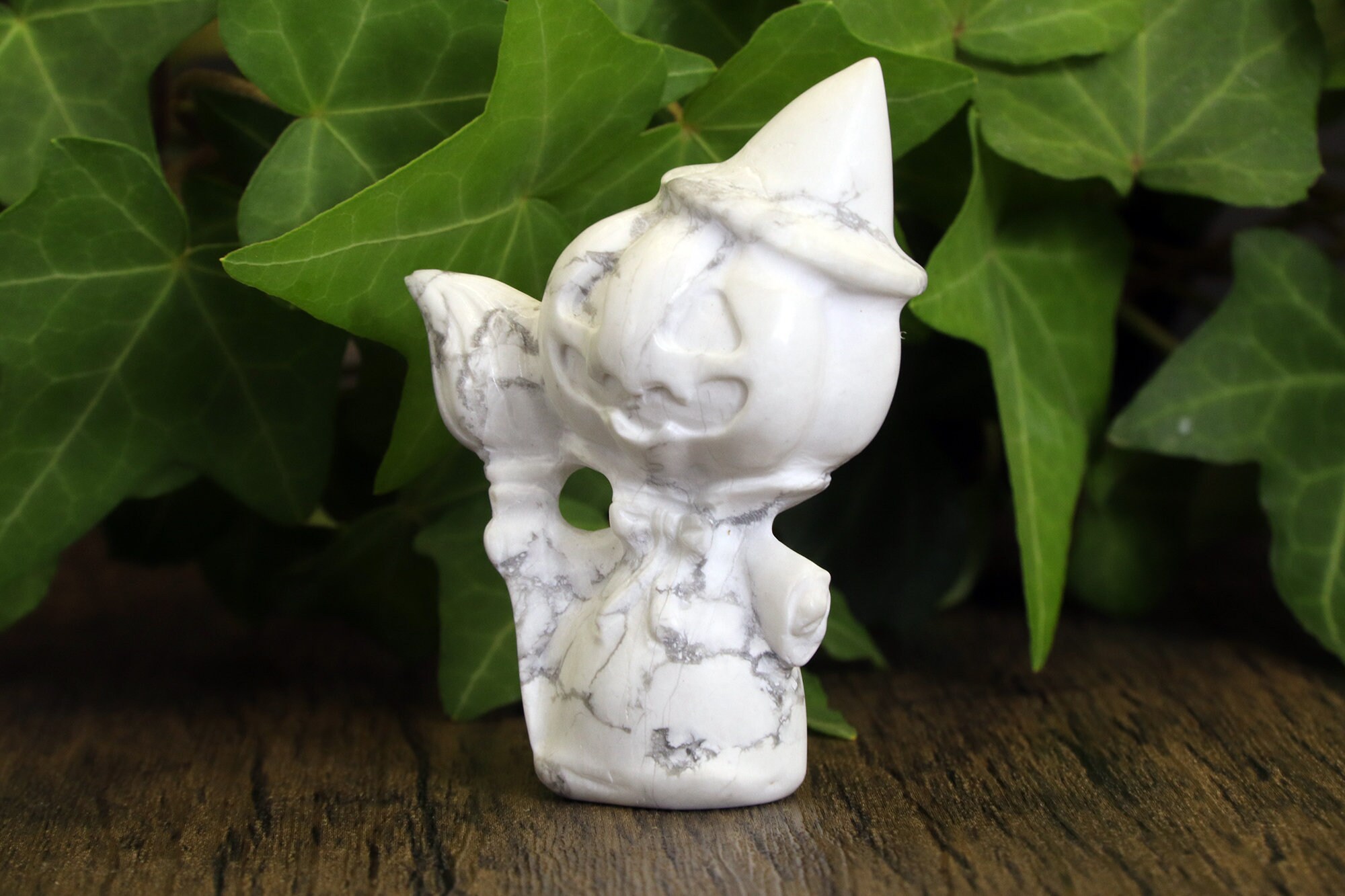 2'' Synthetic Turquoise Pumpkin Head Wizard, Halloween Gifts ...