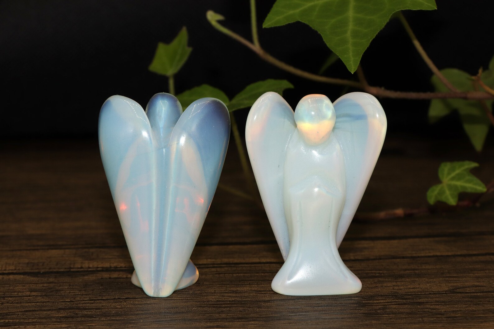 Opal Carving Angel - Angel Sculpture - Hand Carving Goddess - Crystal ...