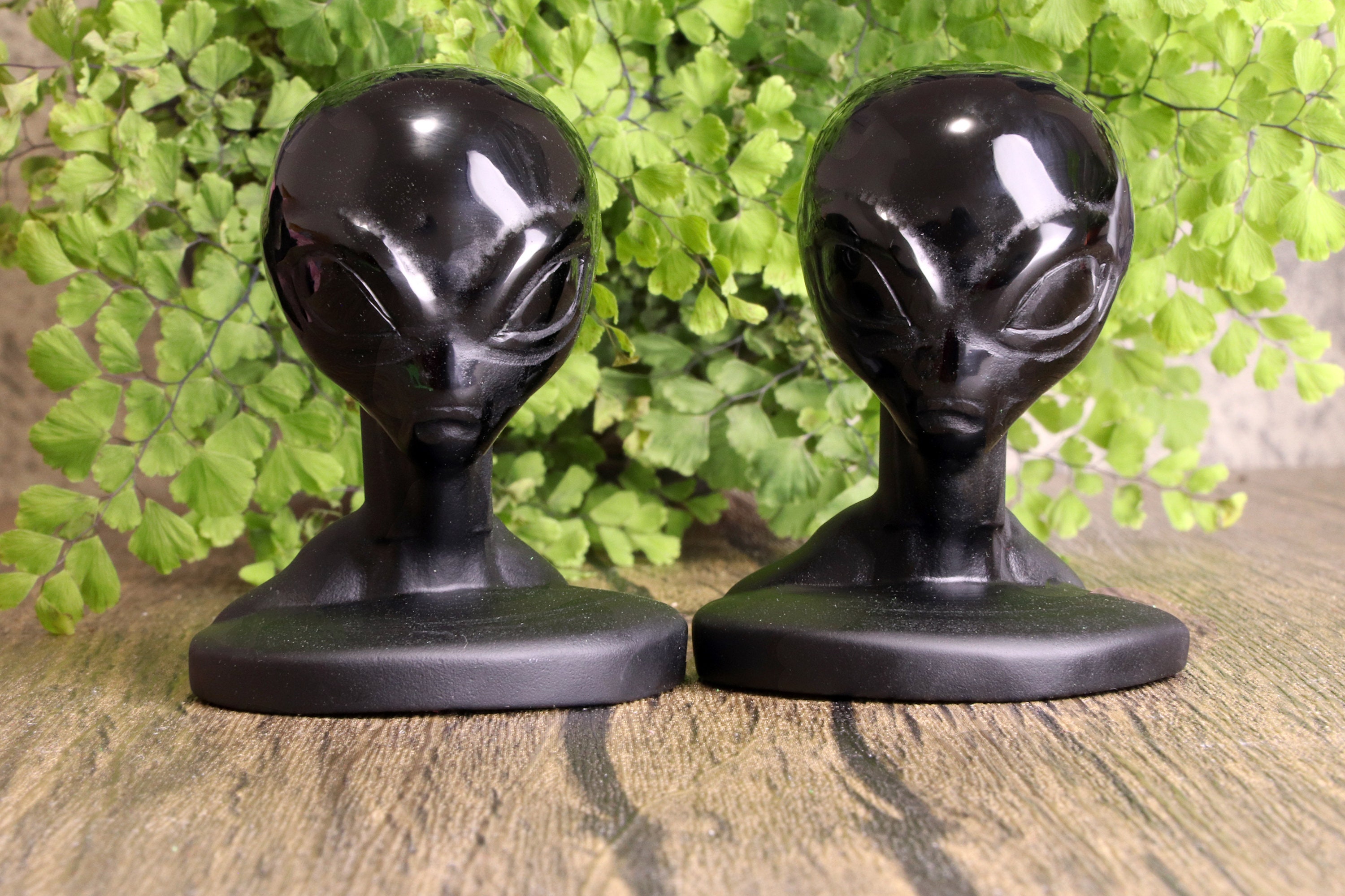 Obsidian Carving Alien Head Alien Sculpture Hand Carving - Etsy
