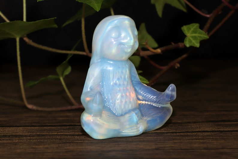 2'' Opal Carved Sloth-hand Carving Cartoon Animal | Etsy