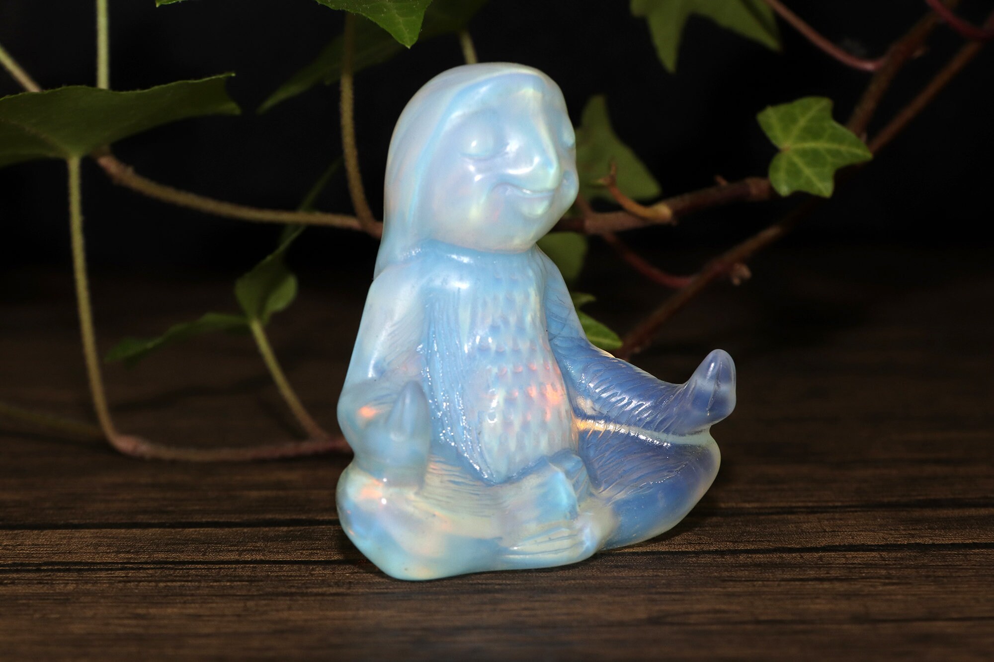 2'' Opal carved Sloth-Hand Carving Cartoon animal | Etsy