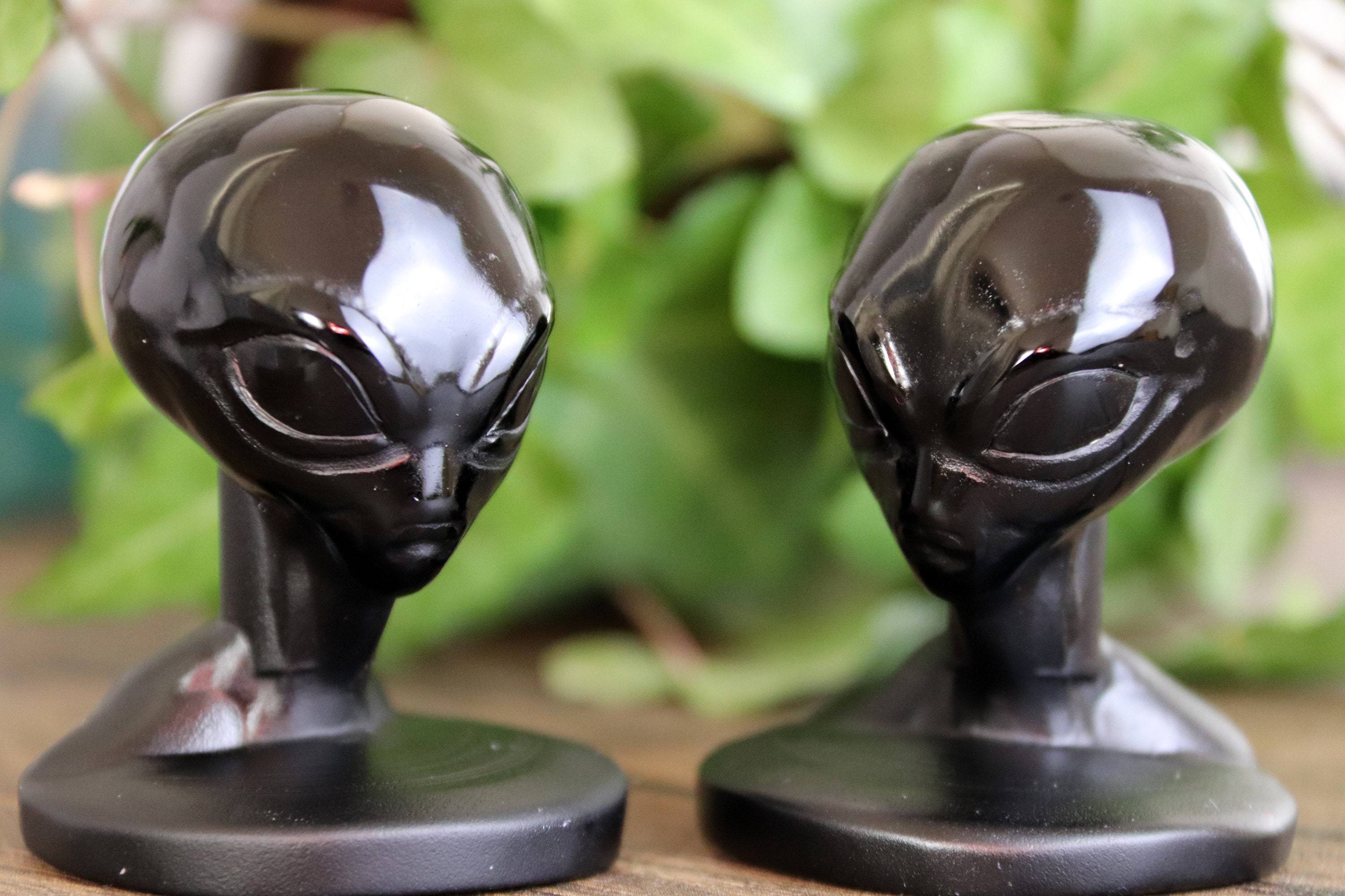 Obsidian Carving Alien Head Alien Sculpture Hand Carving - Etsy