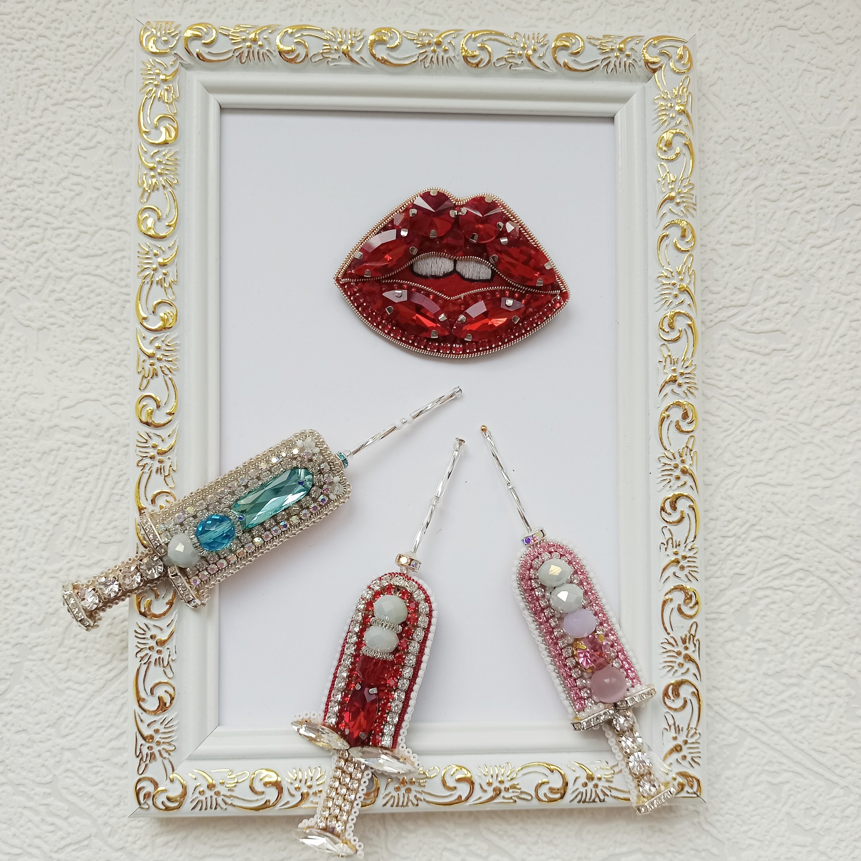 Set of Pins for a Doctor. Gift for Doctor Nurse Beautician. Brooch ...