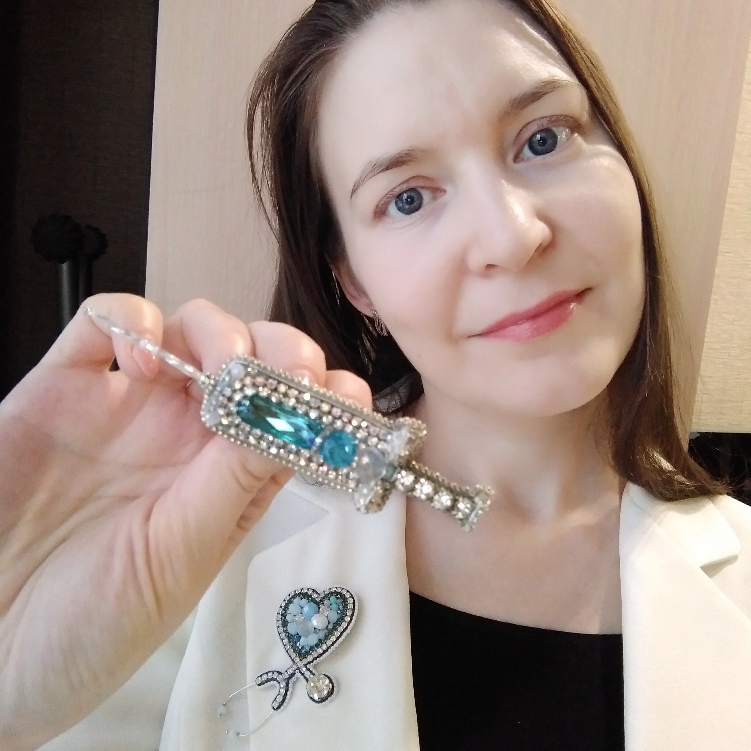 Set of Pins for a Doctor. Gift for Doctor Nurse Beautician. Brooch ...