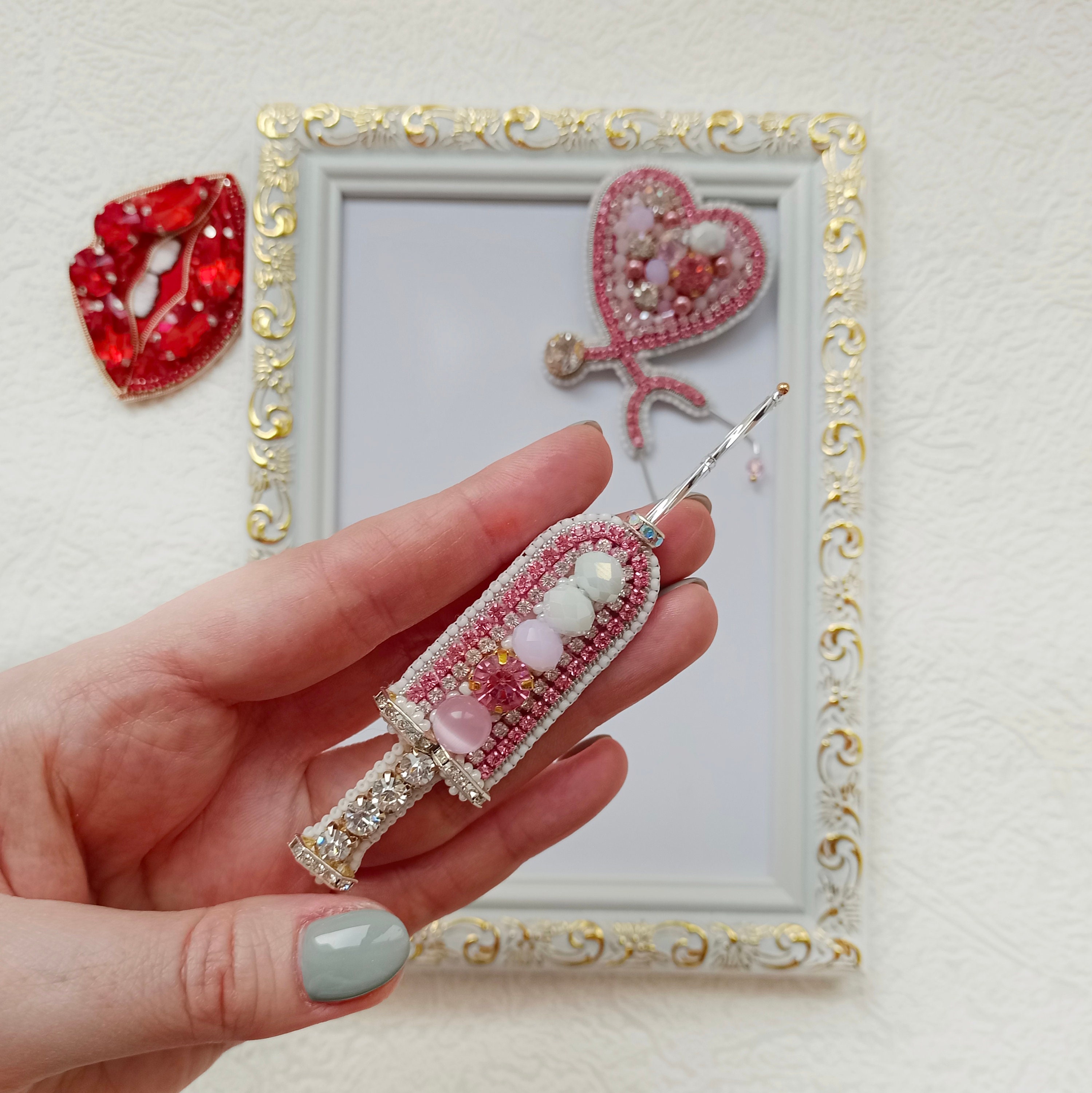 Set of Pins for a Doctor. Gift for Doctor Nurse Beautician. Brooch ...