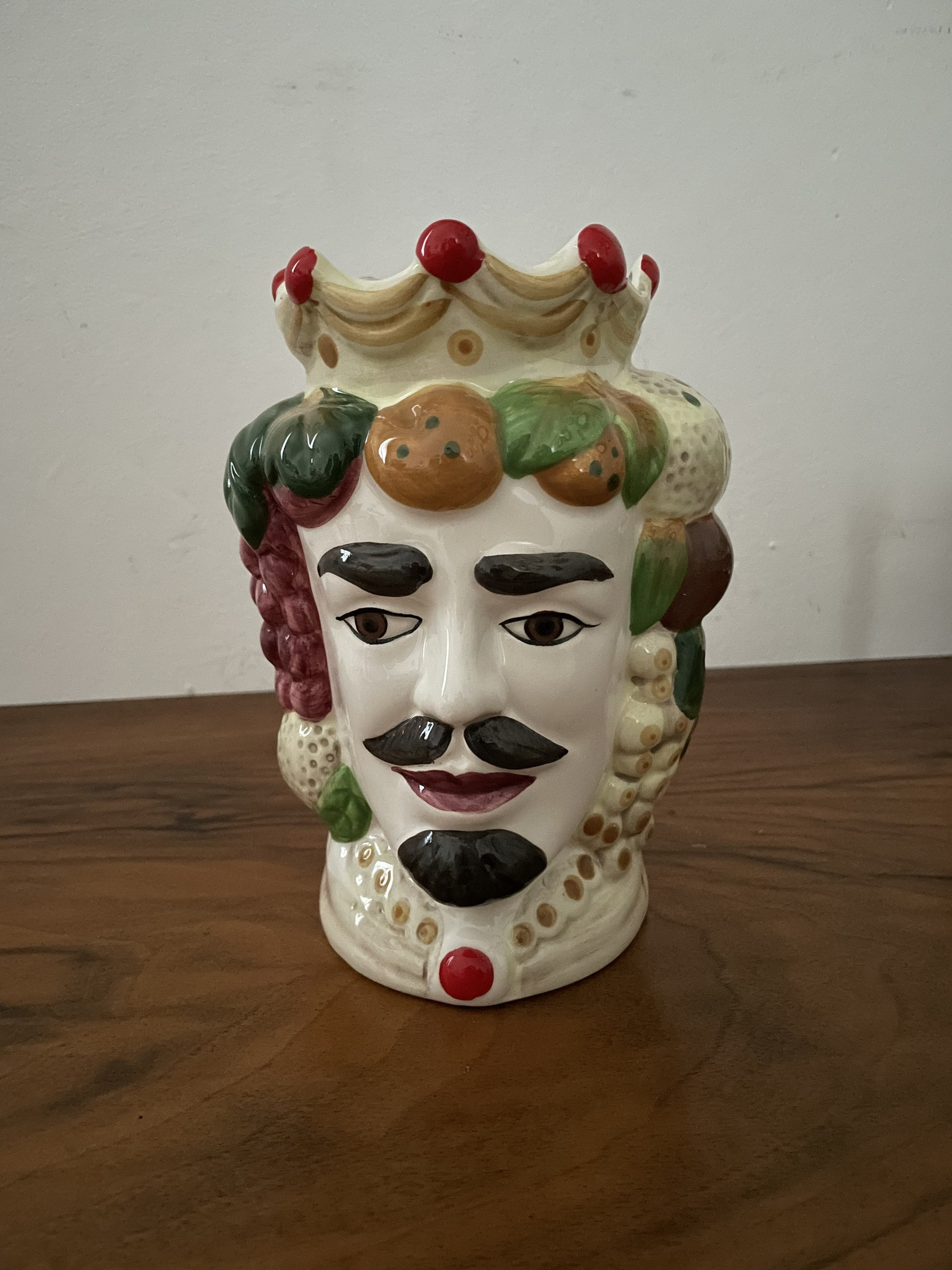 Home & Living Home Décor Vases Moro head Sicilian Sicily Vase head of ...
