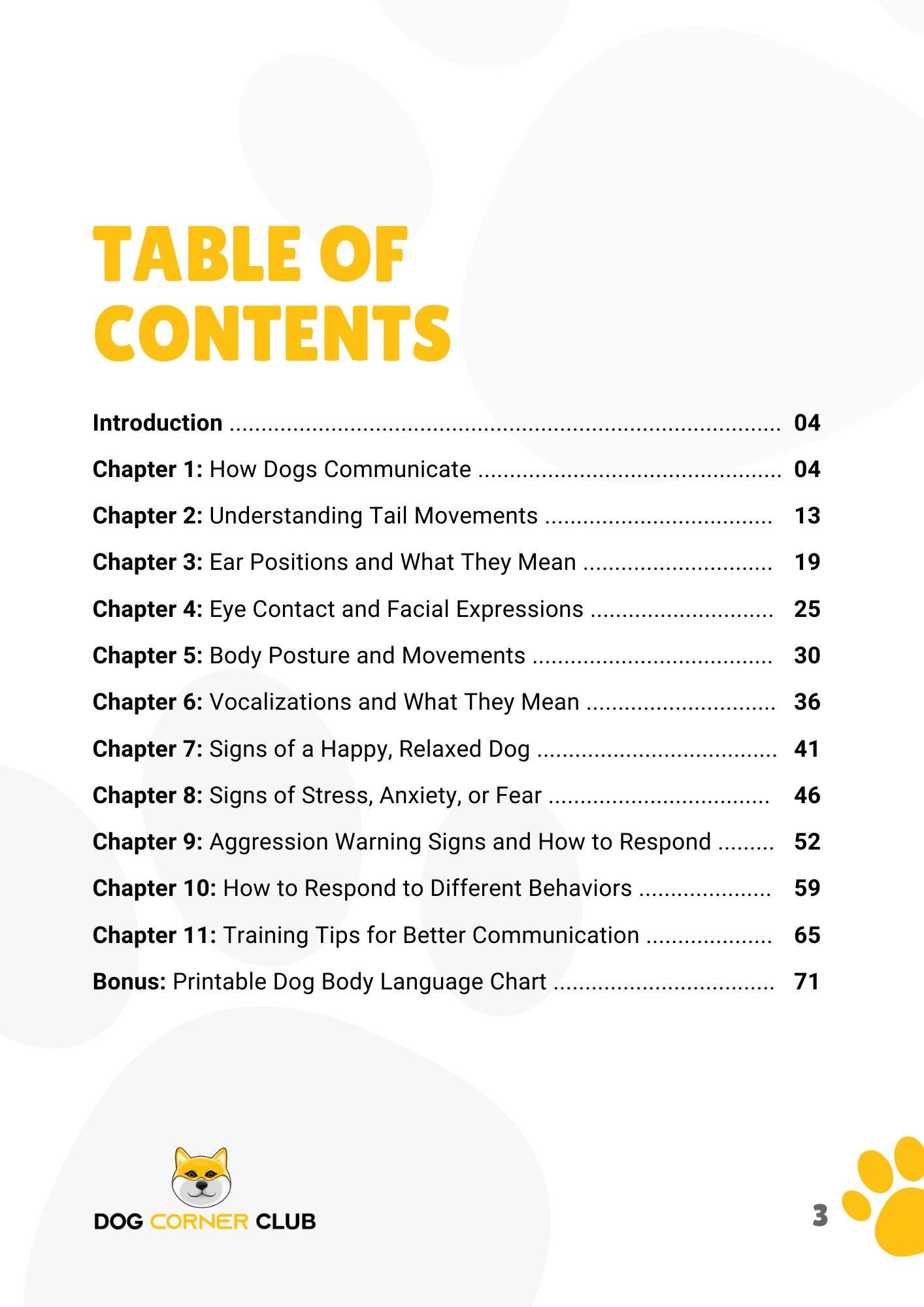 Dog Body Language Ebook | Understand Your Dog’s Behavior & Signals ...