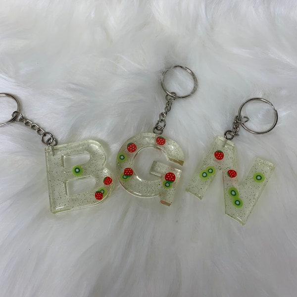 Resin Keychain - Etsy