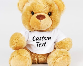 Custom Teddy Bear - Etsy