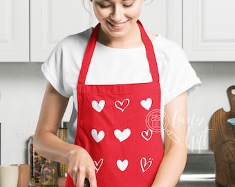 Valentines Day Apron - Etsy