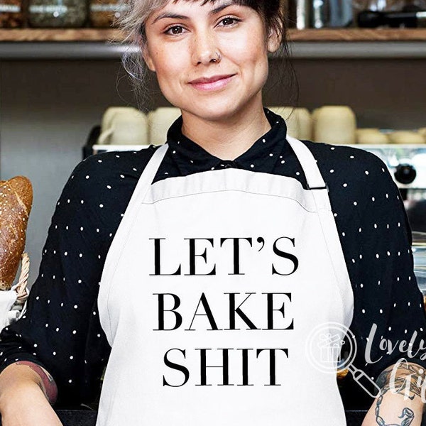 Lets Cook Apron - Etsy