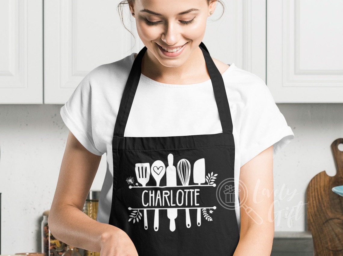 Personalized Apronpersonalized Apron for Womencustom Name - Etsy