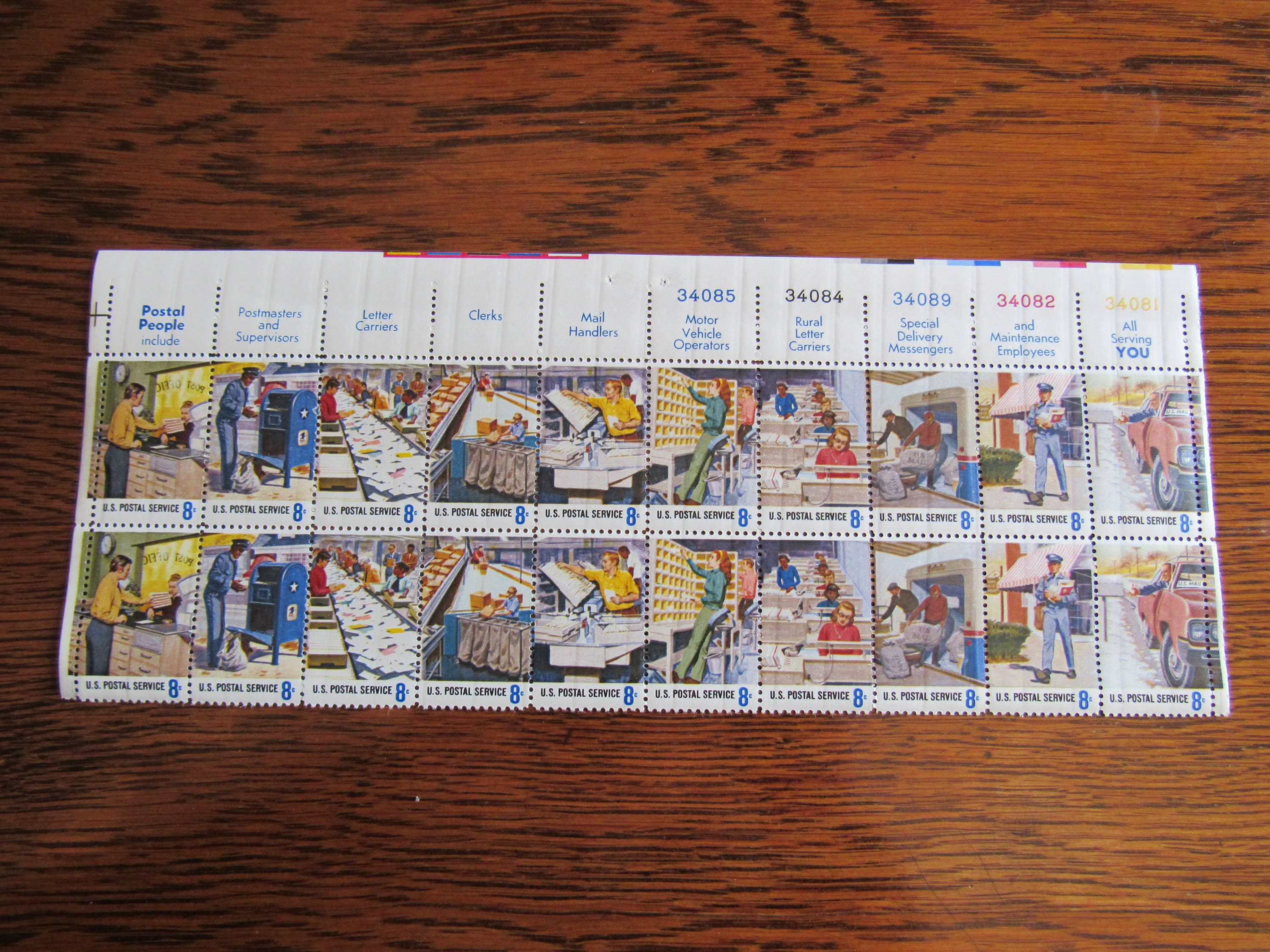 Vintage Postal Service Employees' Stamps 20 Unused Mint - Etsy