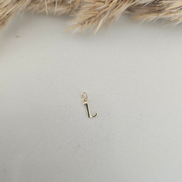Letter L Charm - Etsy