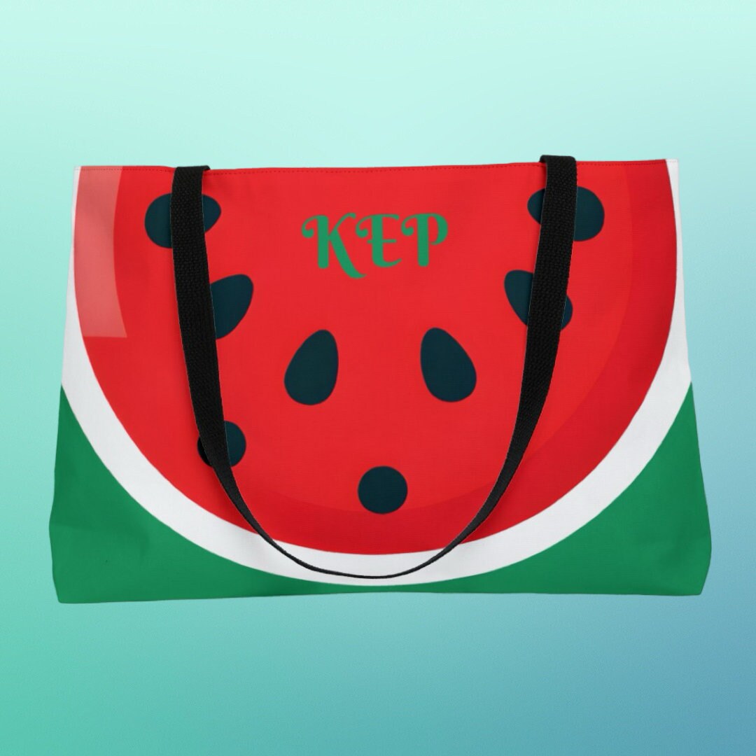 Watermelon Tote Bag, Watermelon Bag, Watermelon Beach Bag, Farm Stand ...