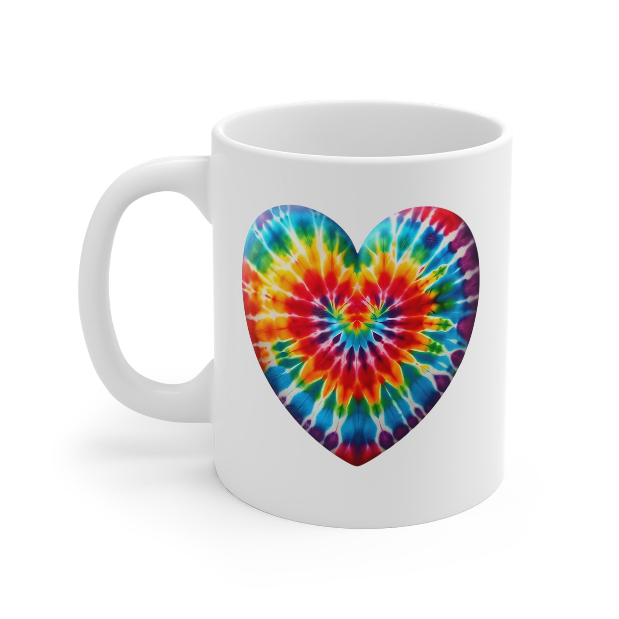 Tie Dye Mug Psychedelic Spiral Mug Tye Dye Coffee Mug Grateful Dead ...