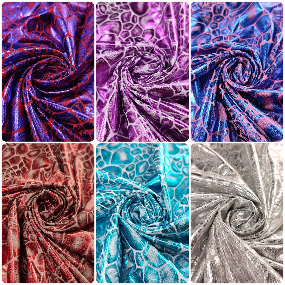 Bubbles Printed Stretch Nylon Spandex Apparel Costume Dance Stage ...