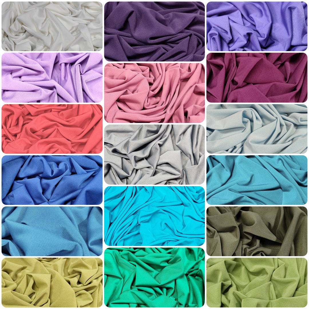 Interlock Twist Yarn ITY Jersey Fabric - Etsy