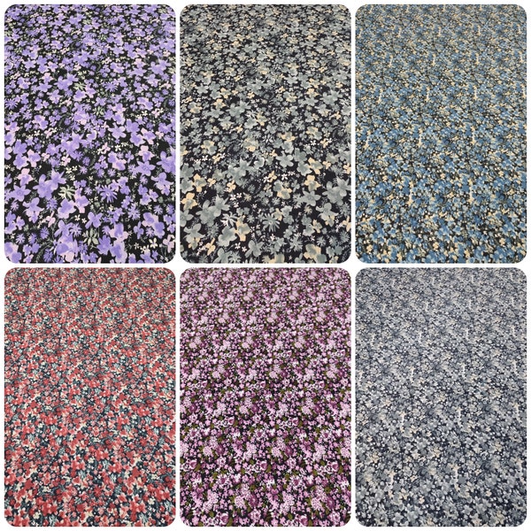 Small Print Fabric - Etsy