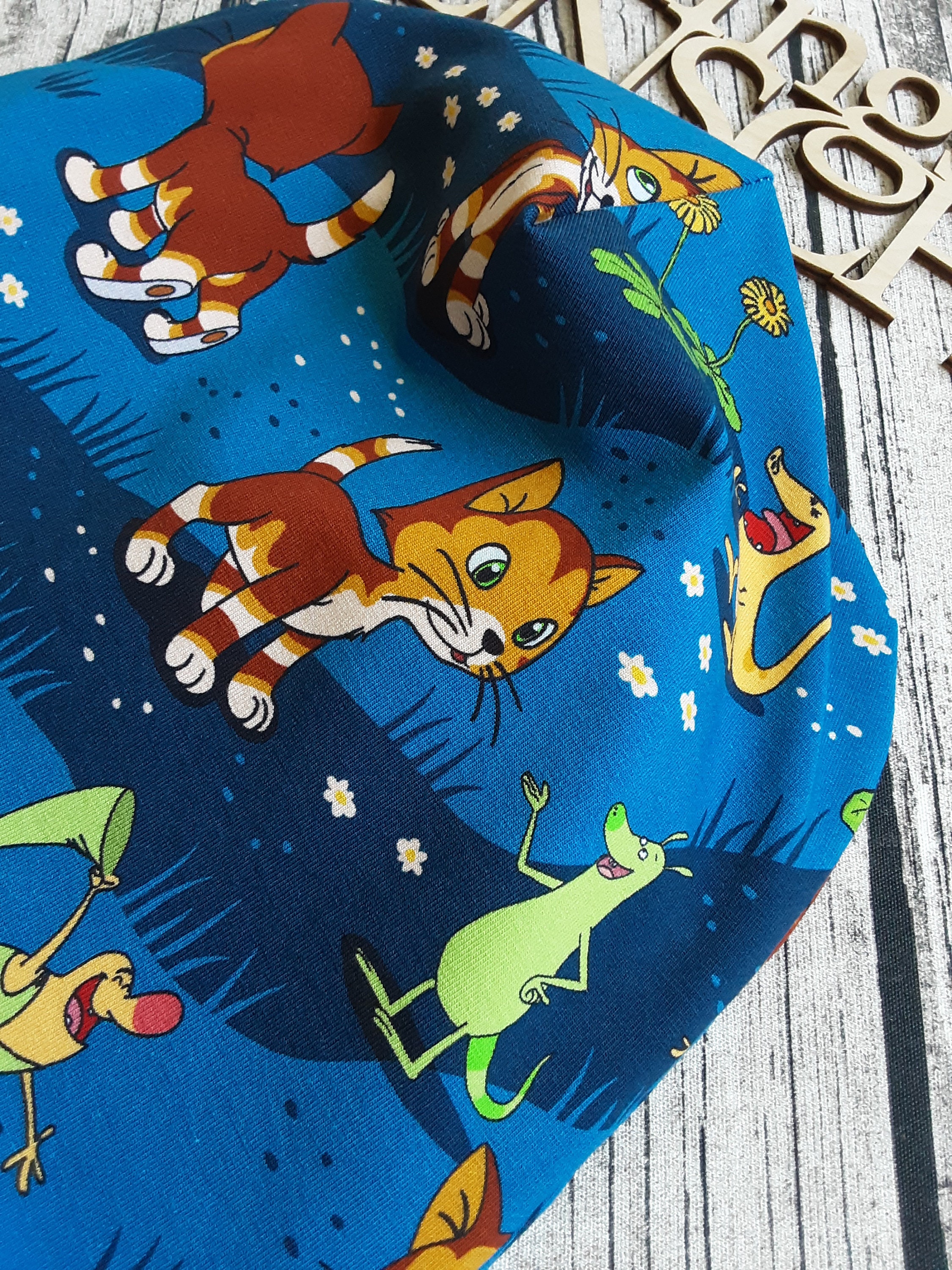 Beanie auf Wunsch mit Halssocke Pettersson und Findus Mucklas | Etsy