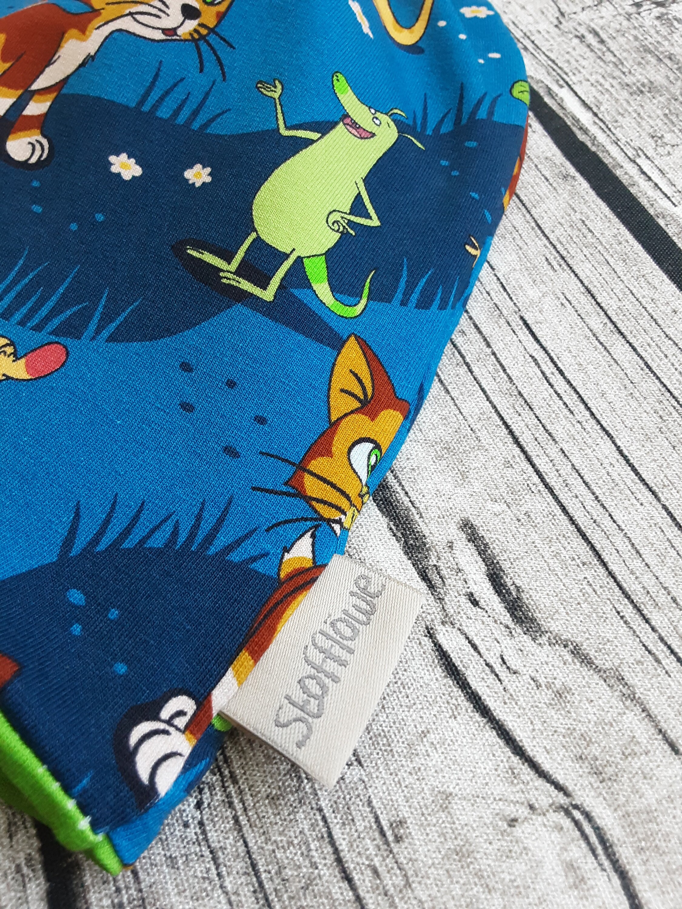 Beanie auf Wunsch mit Halssocke Pettersson und Findus Mucklas | Etsy