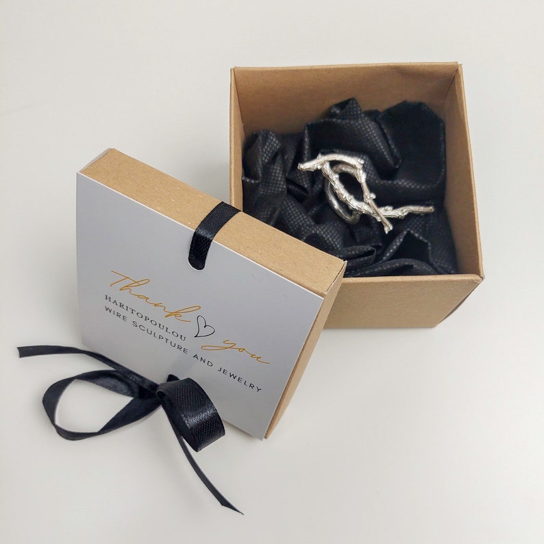 Handmade Sterling Silver Twig Ring, Nature Jewelry - Etsy