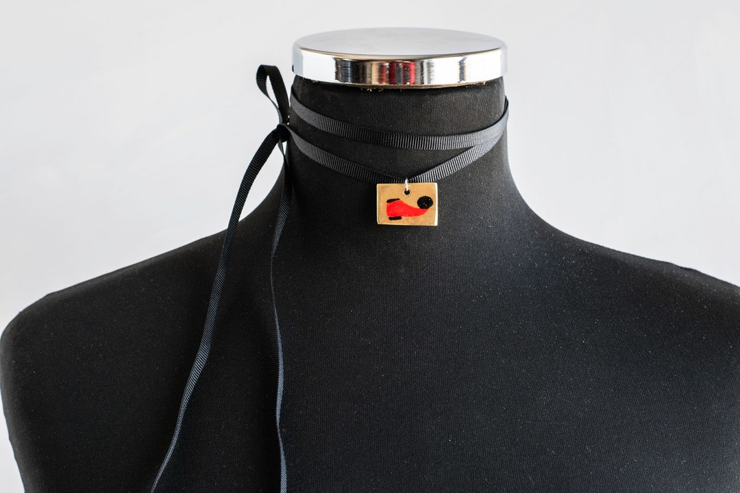 Greek Tsarouchi Choker Necklace, Souvenir Jewelry, Tsarouchi Pendant ...