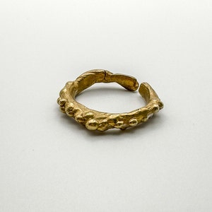 Bubble Stacking Ring Set, Band Bronze Rings, Bubble Ring, Stacking Rings, Modern Band Ring ...