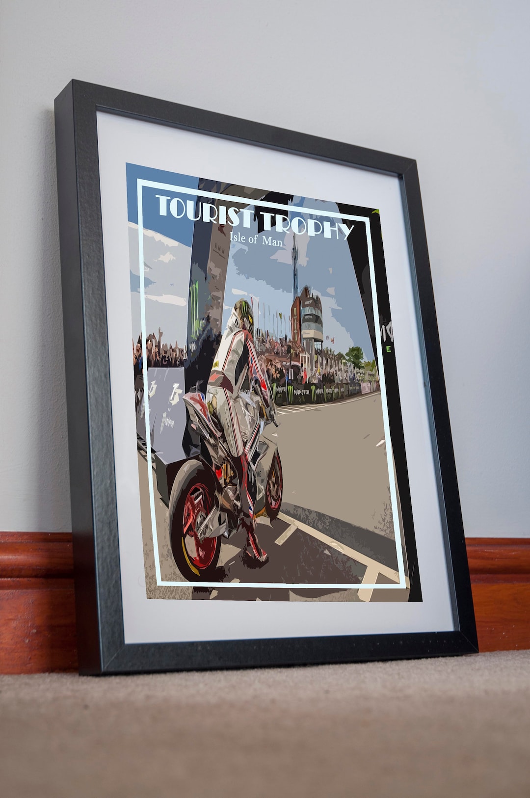 TT Races Print Poster Isle of Man TT Mountain Course Tourist - Etsy UK