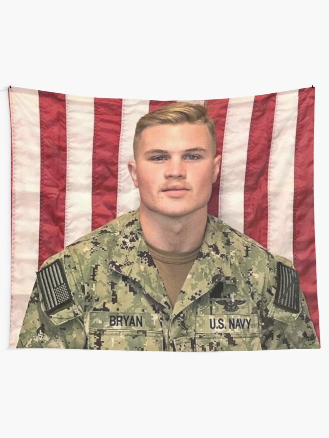 Zach Bryan Flag Wall Tapestry Zach Bryan Military Wall - Etsy