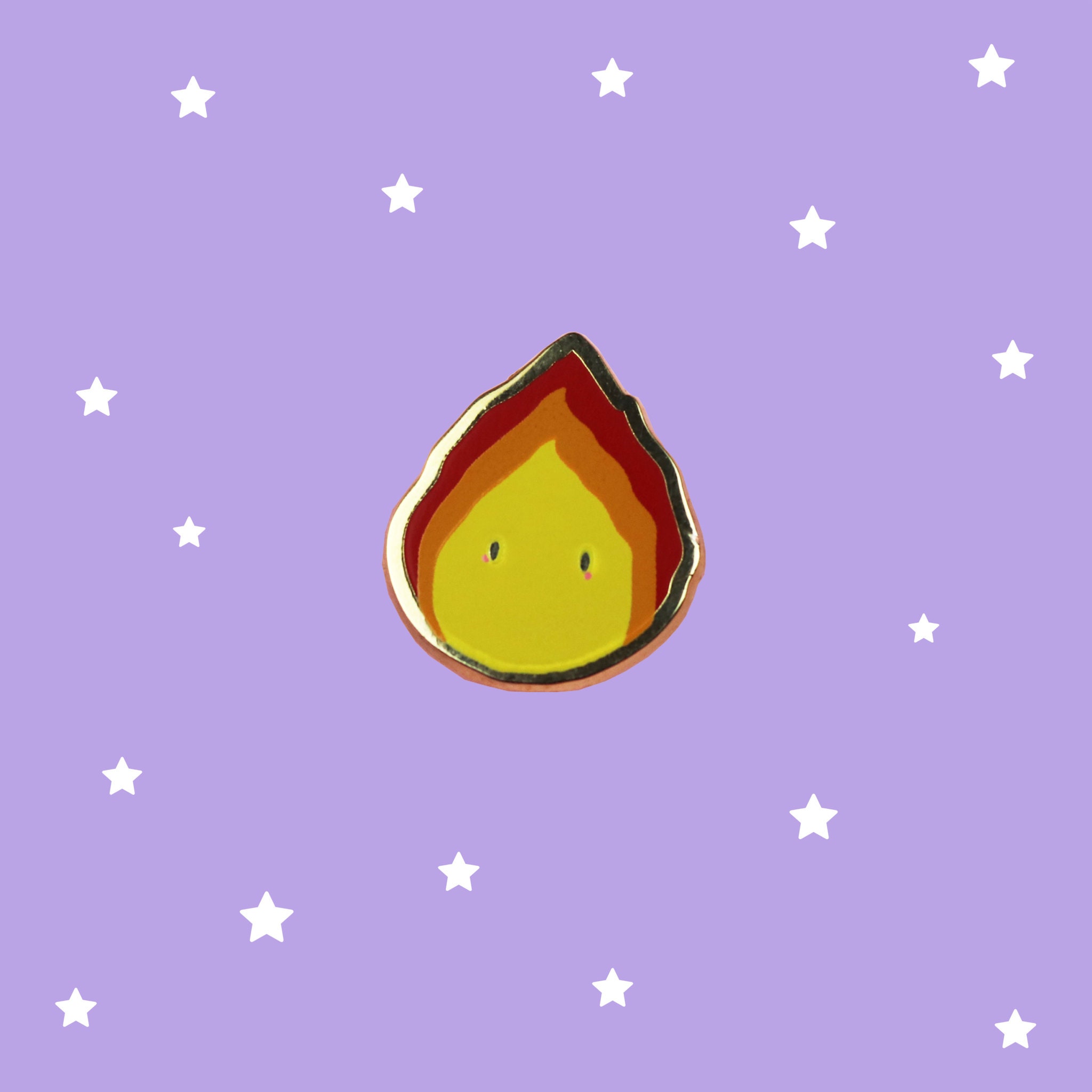 Magma Sprite Enamel Pin Cute Enamel Lapel Pin Kawaii Pins - Etsy