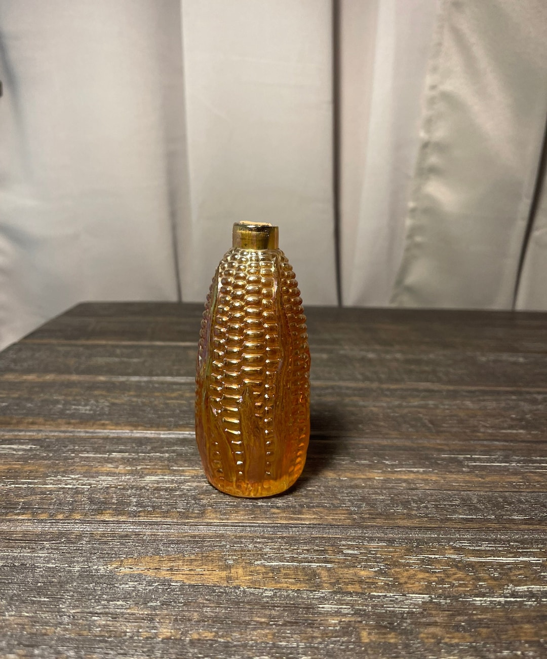 Rare Victorian Imperial Marigold Corn Bottle With Cork Lid Circa 1896 ...
