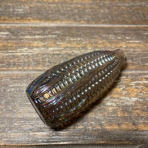 Vintage Northwood Carnival Glass Corn Bottle/ Corn Kernels/ Corn Husk ...