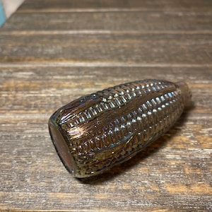 Vintage Northwood Carnival Glass Corn Bottle/ Corn Kernels/ Corn Husk ...