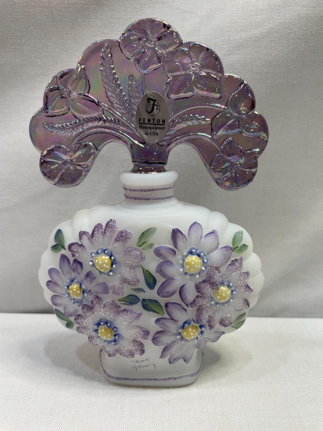 Fenton New Century XXI Collection Bill Fenton Signature White Satin ...