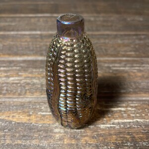 Vintage Northwood Carnival Glass Corn Bottle/ Corn Kernels/ Corn Husk ...