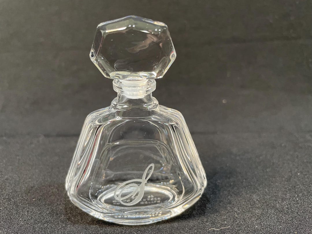 Vintage Glass Perfume Bottle VCA Made in France - Etsy