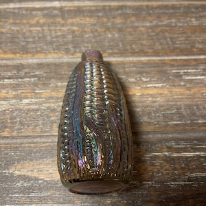 Vintage Northwood Carnival Glass Corn Bottle/ Corn Kernels/ Corn Husk ...