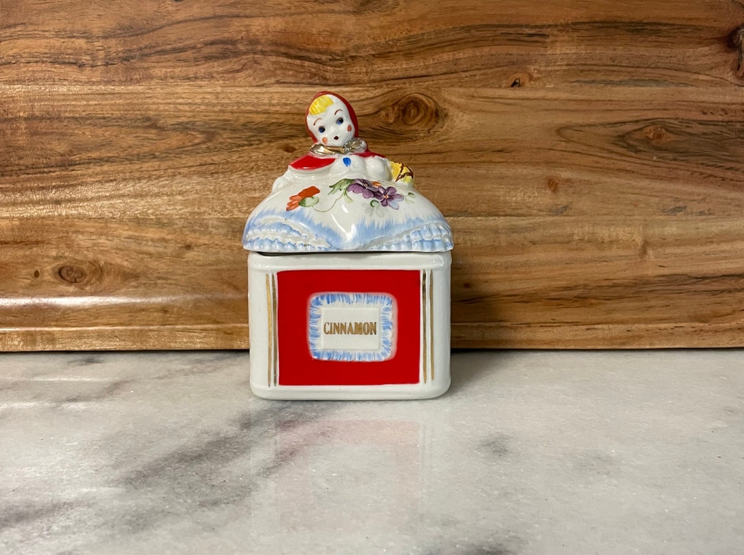 HULL Red Riding Hood Cinnamon Spice Jar With Lid - Etsy