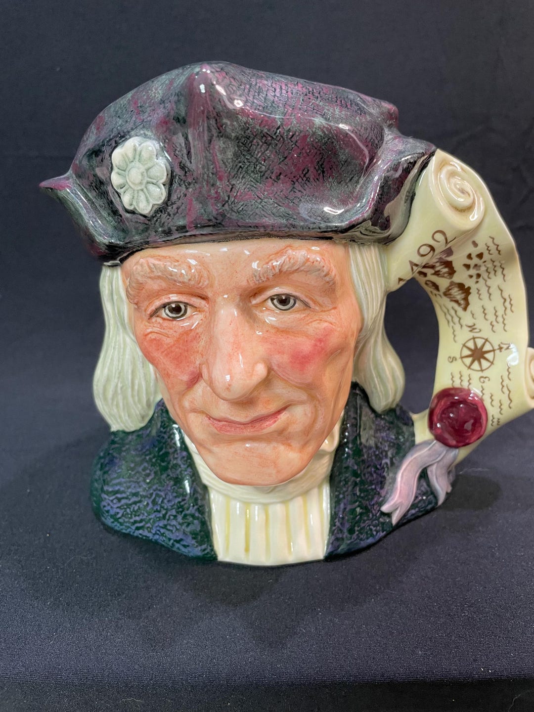 Vintage Royal Doulton Large Toby Mug - Christopher Columbus - Etsy
