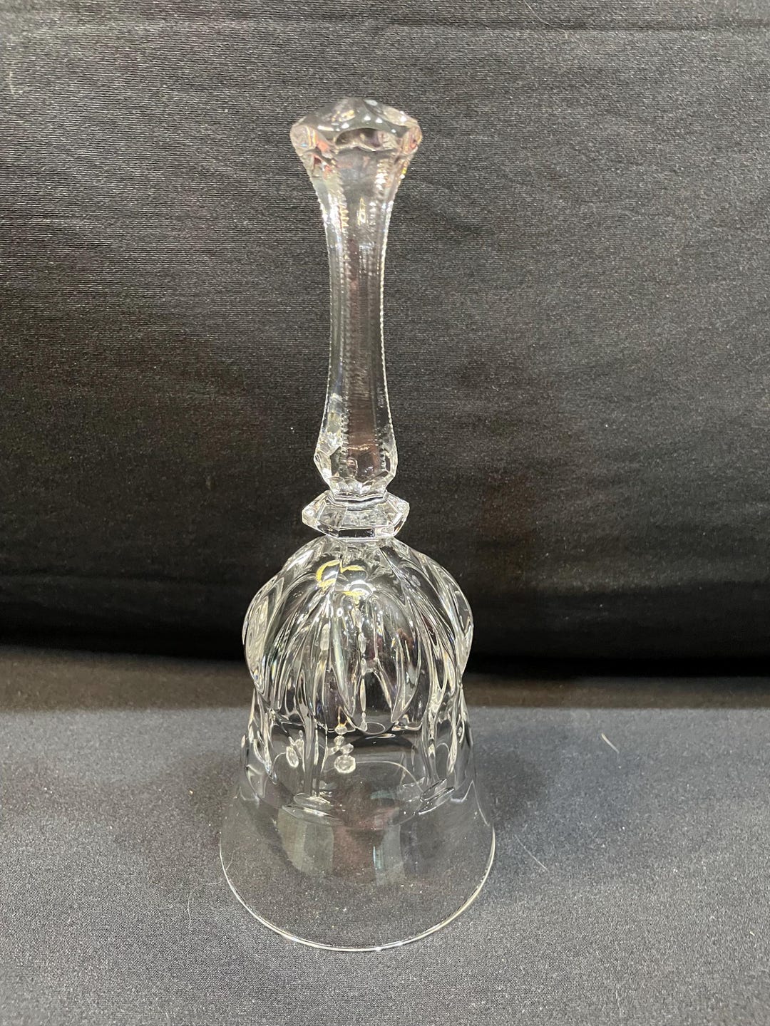 Tall Clear Crystal Dinner Bell - 8 1/2" - Etsy