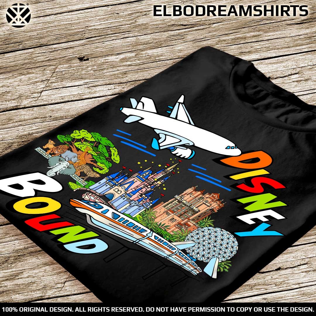 Disney Bound Family Shirts Disney Bound Four Parks Adult and Kids T ...