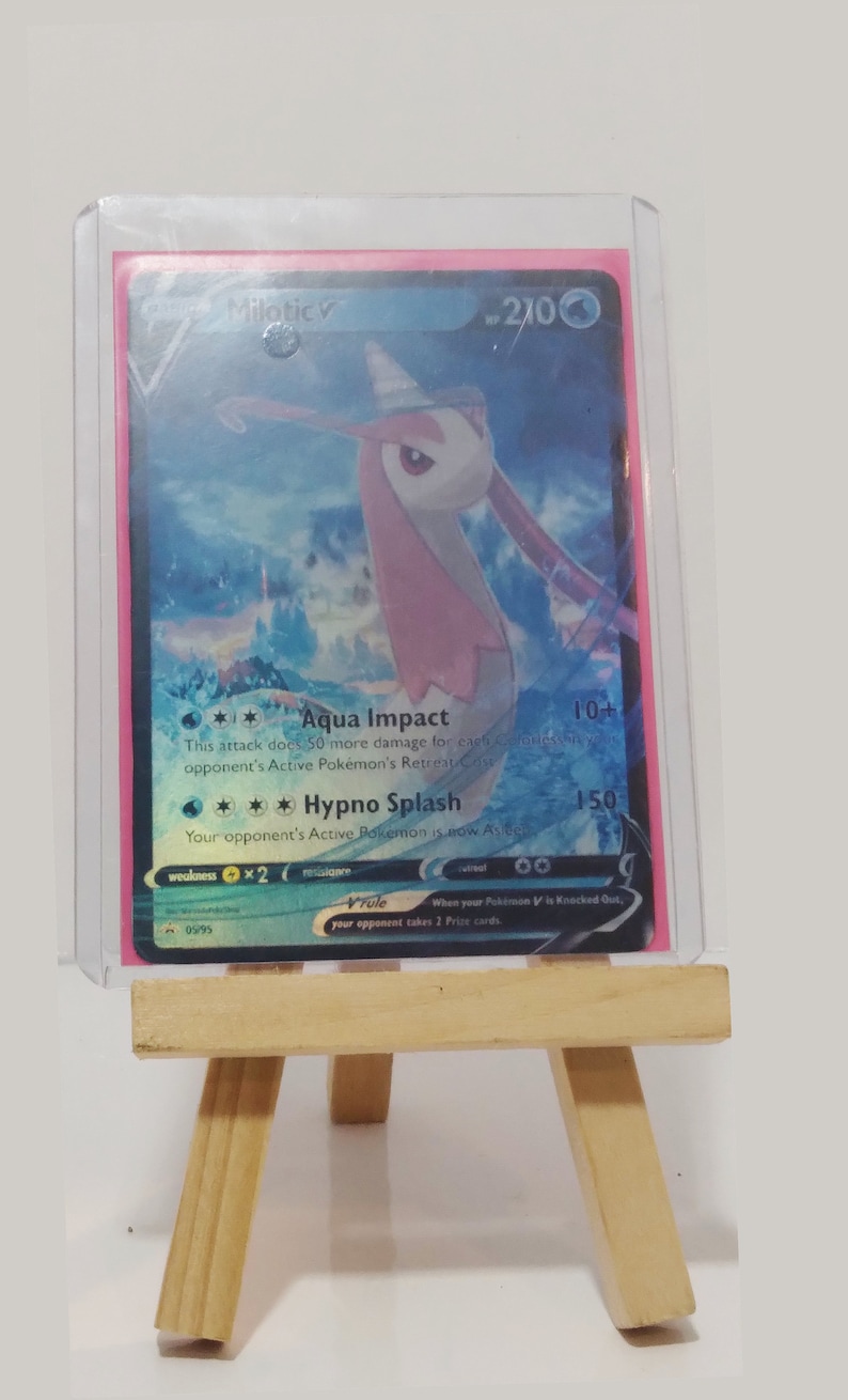 Custom Holo Pokemon Cards - Etsy