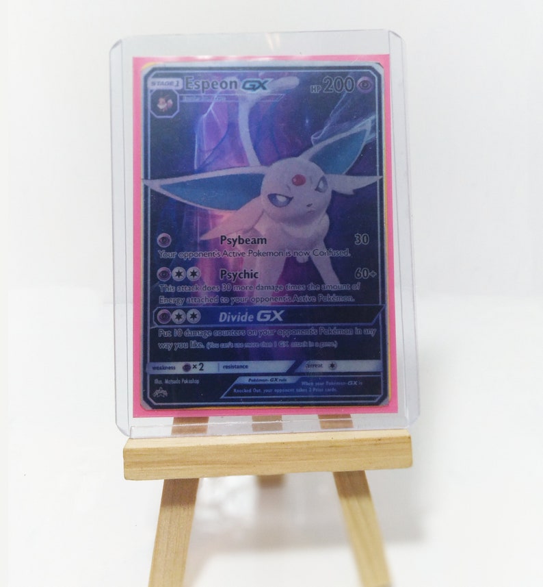 Custom Holo Pokemon Cards - Etsy